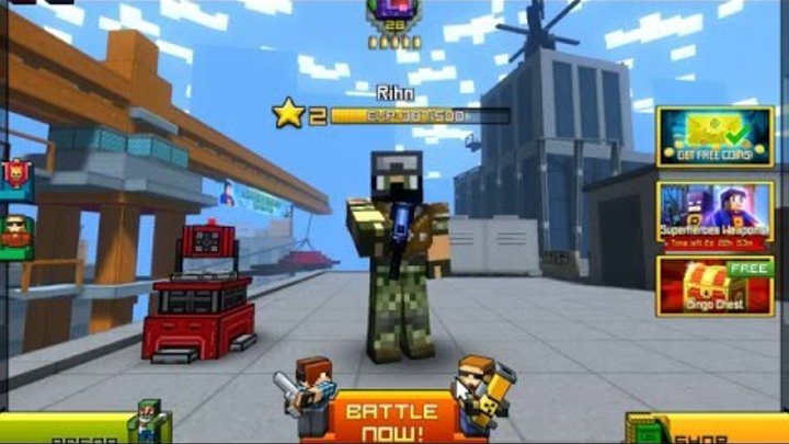 Где скачать Pixel Gun World на пк.
