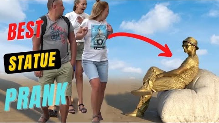 Best Human Statue Prank Compilation | Best of Just For Laughs - AWESOME ...