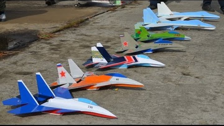 Собираем радиоуправляемый Су-37 мини / handmaid RC Su-37 mini