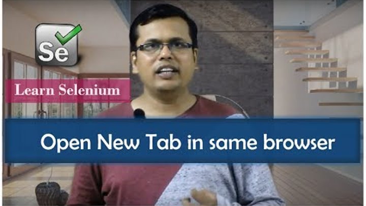 Opening a new tab in selenium