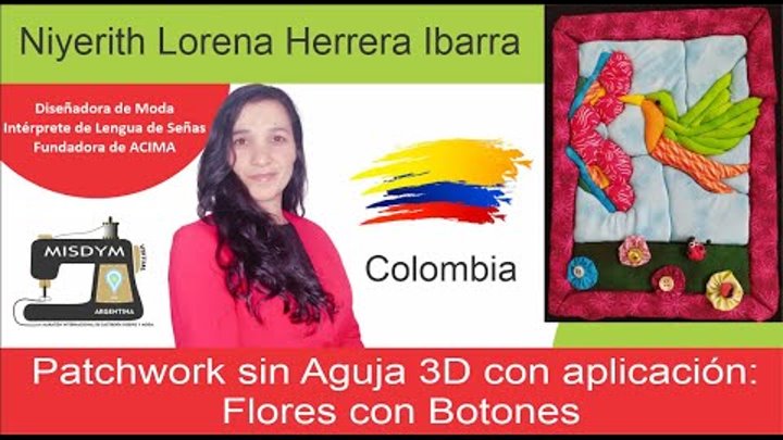 Patchwork Sin Aguja 3D