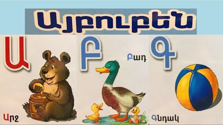 Armenian Alphabet (phonetic sounds) - Armenian Letters Aybbenaran ...
