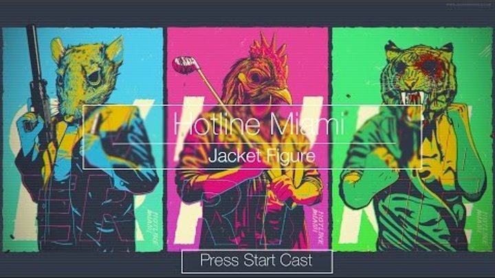 Распаковка Hotline Miami: Jacket Figure