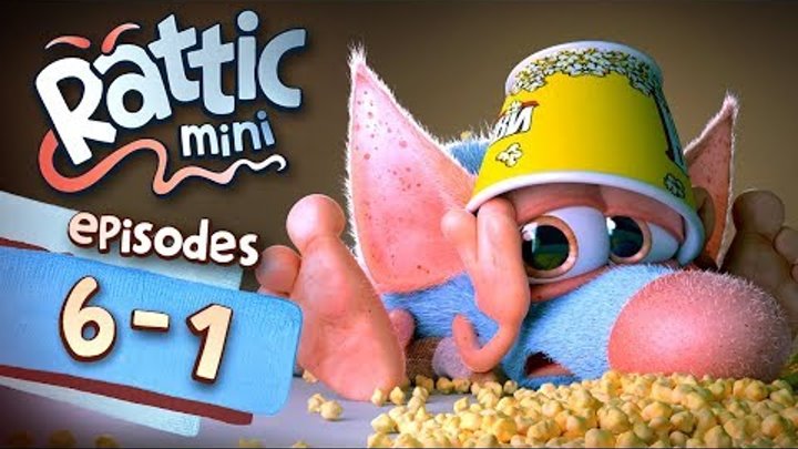 Funny Cartoon Series | Rattic Mini 6-1 Episodes | Funny Animated ...