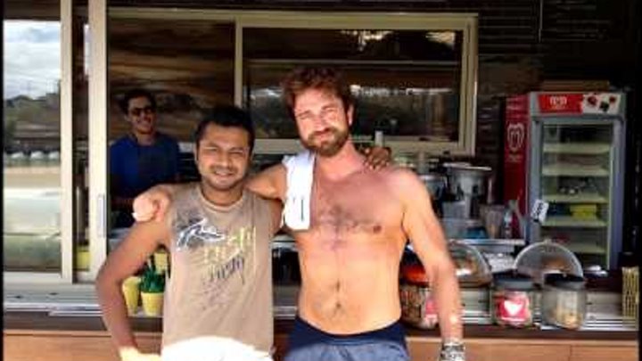Gerard Butler in Sydney