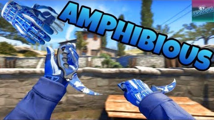 CS GO SKIN PACK SPORT GLOVE "AMPHIBIOUS" FOR CS 1.6 // HD CS:GO SKIN ...