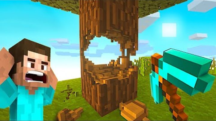 მაინქრაფთი რეალურ ცხოვრებაში ? 😲 ნამდვილი ფიზიკები - Minecraft qartulad