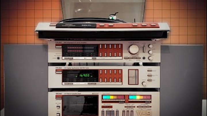 Teac V9 Rare Japan Component Vintage Stereo System