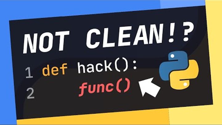 Use THIS Technique For CLEANER Python Code (Ft. Pylint)
