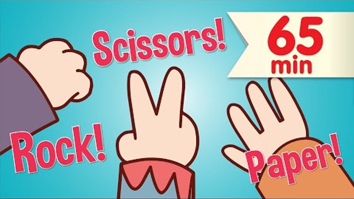 Rock Scissors Paper + More | Kids Songs & Nursery Rhymes | Super Simple ...