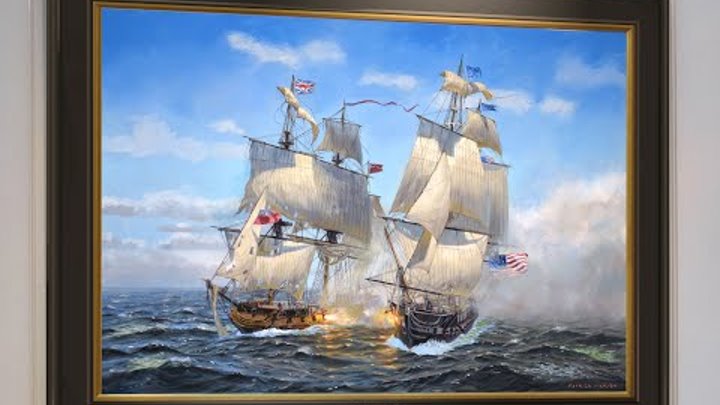 USS Constitution vs HMS Java