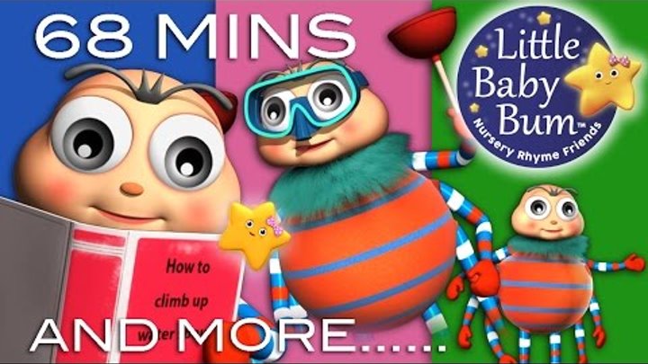 Itsy Bitsy Spider | Plus Lots More Classic Rhymes | 68 Minutes ...
