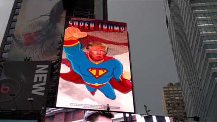 Trump Billboard Times Square, NYC