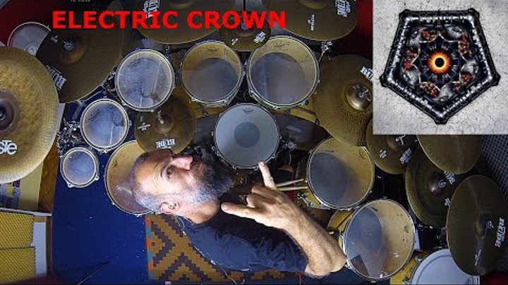 Testament - Electric Crown - LOUIE CLEMENTE Drum Cover by EDO SALA