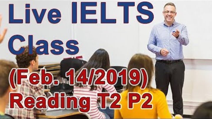 IELTS Live Class - Academic Reading - Strategies for Band 9