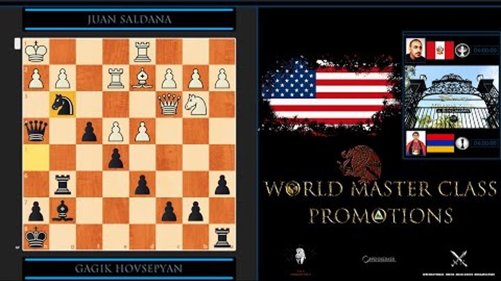 WORLD MASTER CLASS PROMOTIONS - JUAN SALDANA Vs GAGIK HOVSEPYAN