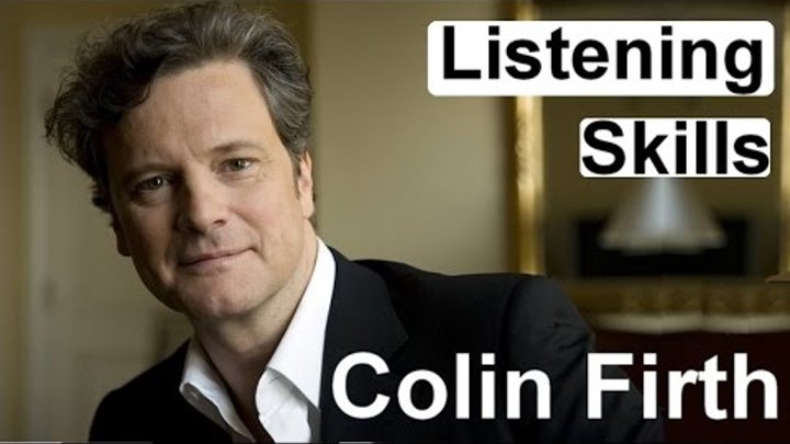 Английский на слух с актером Колином Фертом (Colin Firth)