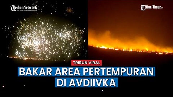 Serangan Terbaru Rusia Bak Kembang Api Hiasi Langit Avdiivka hingga ...