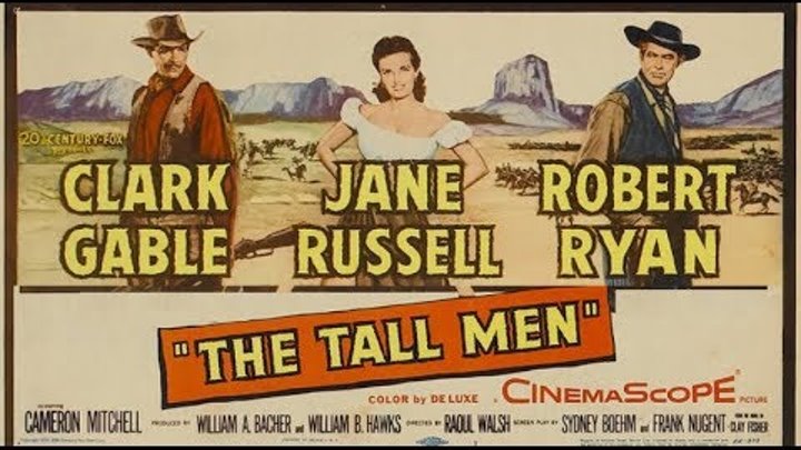 The Tall Men 1955 HD (Western) Clark Gable, Jane Russell