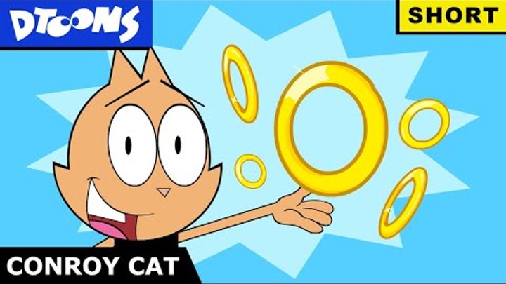 Rings from Sonic the Hedgehog | Conroy Cat | Animation | Cartoons | Dtoons