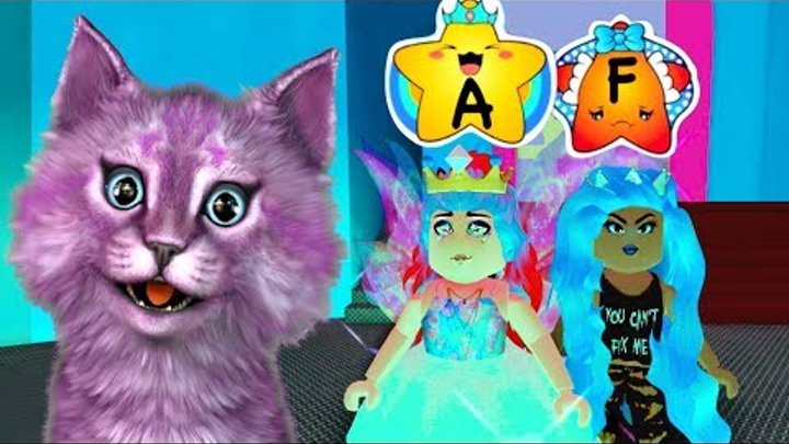 ЦЕЛЫЙ ДЕНЬ СО СТЕЛЛОЙ В ШКОЛЕ ФЕЙ ПРИНЦЕСС И РУСАЛОК?! роблокс roblox ...