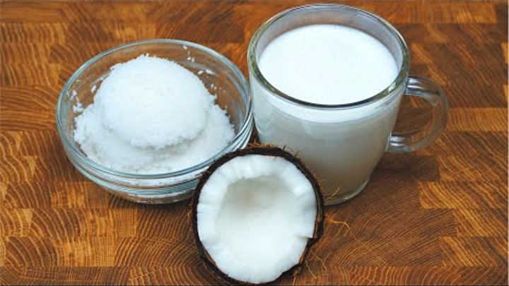 How To Make Fresh Coconut Milk | Home Made Coconut Milk | Easy and ...