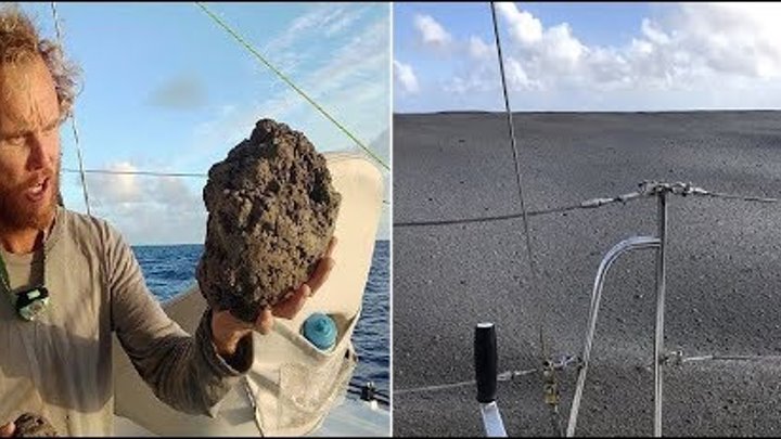 Mystery of floating pumice raft in the Pacific finally solved
