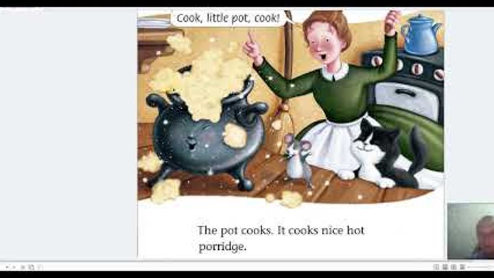 Английский язык. Читаем сказку The Magic Cooking Pot. Начальный уровень.