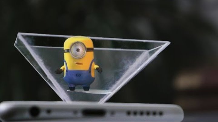 Smartphone Hologram - Make your own 3d hologram projector using CD case ...