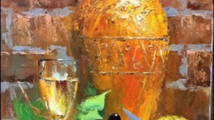 Still life oil painting Vugar Mamedov #art #painting #acrylicpainting # ...