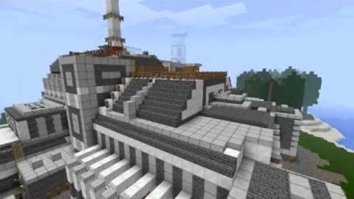 Chernobyl NPP. minecraft