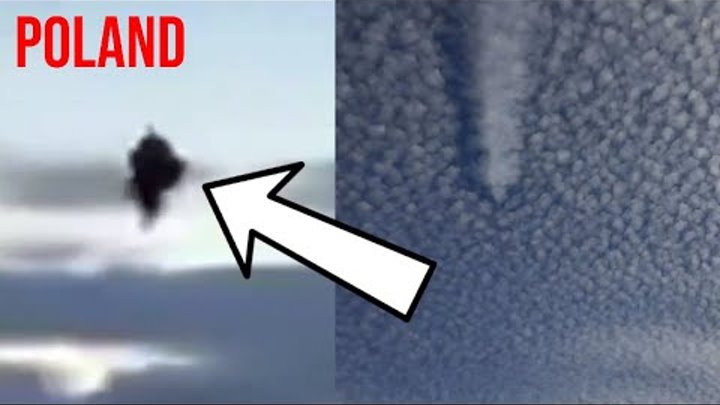 Strange flying object! Fascinating sky! UFO video compilation