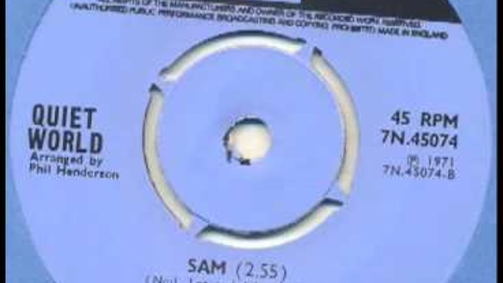 Quiet World - Sam (stoned bluesy folk funk)