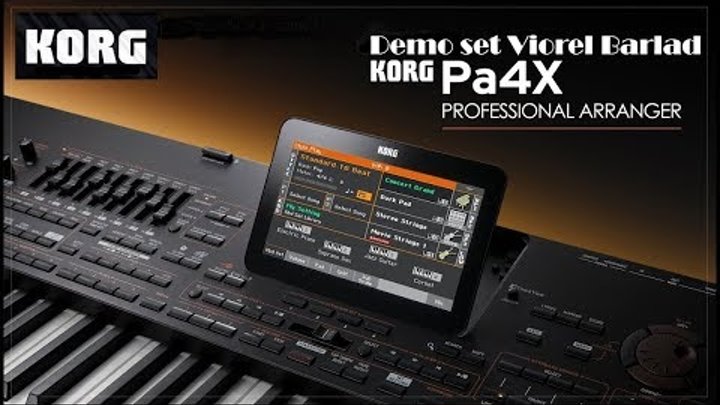 Korg Pa4x - Set Full 2017 Viorel Barlad