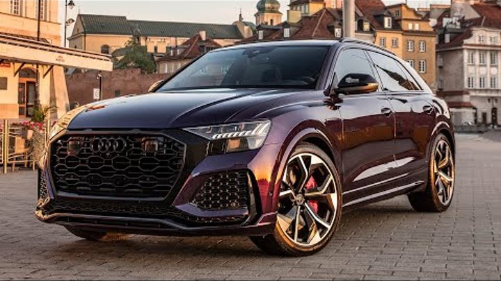 HOT! 2021 AUDI RSQ8 EXCLUSIVE - VELVET PURPLE + BLACK OPTICS - V8TT ...