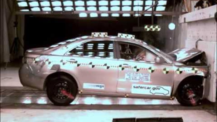 Crash Test 2007 - 2010 Toyota Camry / Daihatsu Altis / 07-09 Lexus ES ...