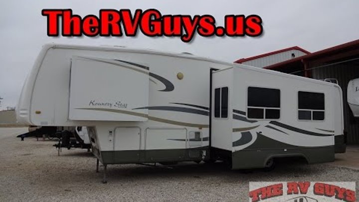Fantastic Full Timer Friendly Used 5th Wheel! 2004 Kountry Star 35DBSA