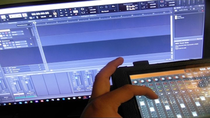 Android планшет как MIDI контроллер в CUBASE (TouchDAW)