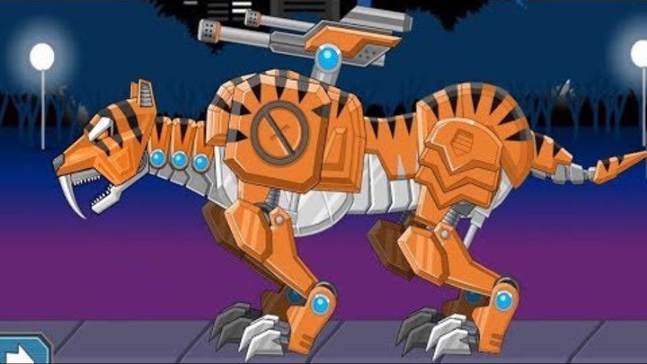 Toy War Robot Rampage Smilodon - Combine a dinosaur (Toy War Robot)