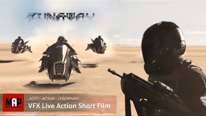 Live Action CGI VFX Animated Short "RUNAWAY" Sci-Fi Suspense Thriller ...