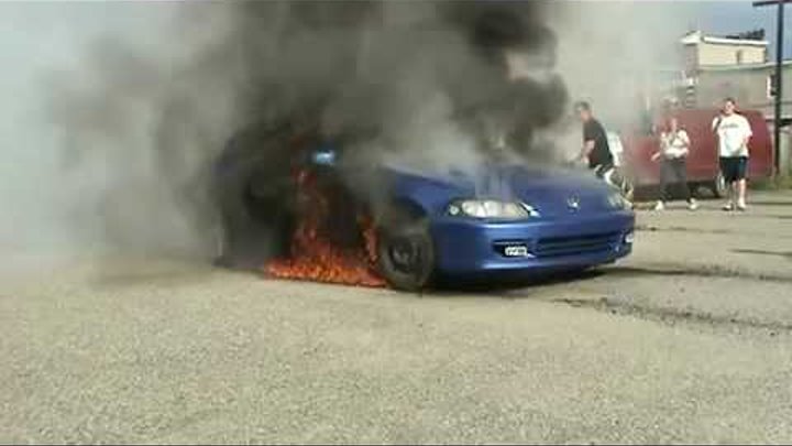 Epic Burnout Fail