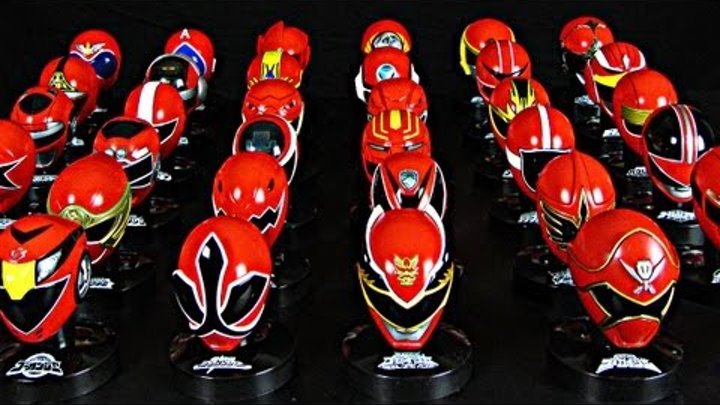 Sentai Mask Collection (Power Ranger Helmets)