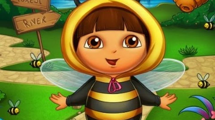 Baby Dora Bee Sting Doctor Caring - Dora The Explorer - Dora Game
