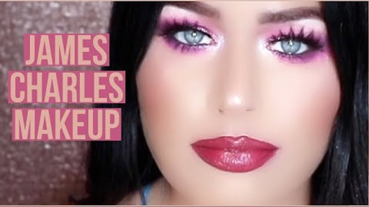 James Charles Prom Makeup Tutorial! #jamescharles #morphe #prom # ...