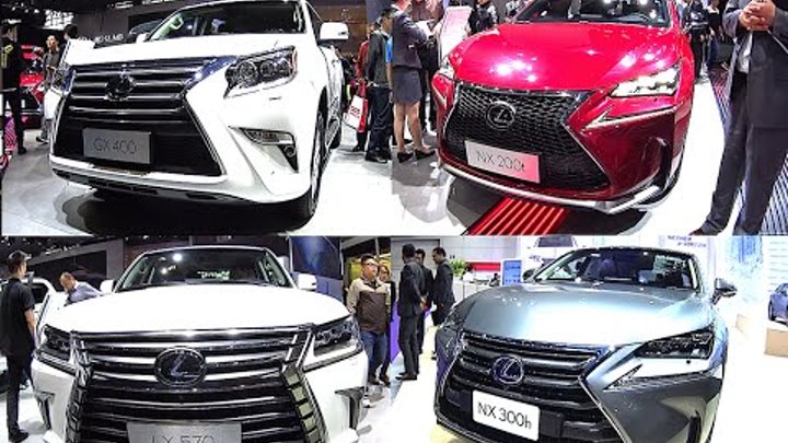 TOP 5 2016, 2017 Lexus SUVs: Lexus LX 570, GX400, NX200T, RX450H, NX300H All new 2016, 2017 model