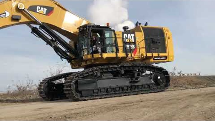 Cat 6015B Excavator Fitting The Bucket And The First Loads - Sotiriadis ...