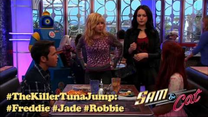 Sam & Cat Sneak Peek: #TheKillerTunaJump: #Freddie #Jade #Robbie