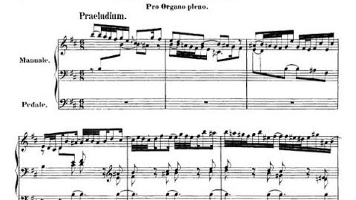Bach: Präludium und Fuge h-Moll BWV 544