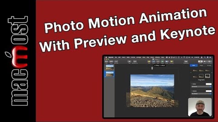 Photo Motion Animation 2.5D Effect Using Only Preview and Keynote ...