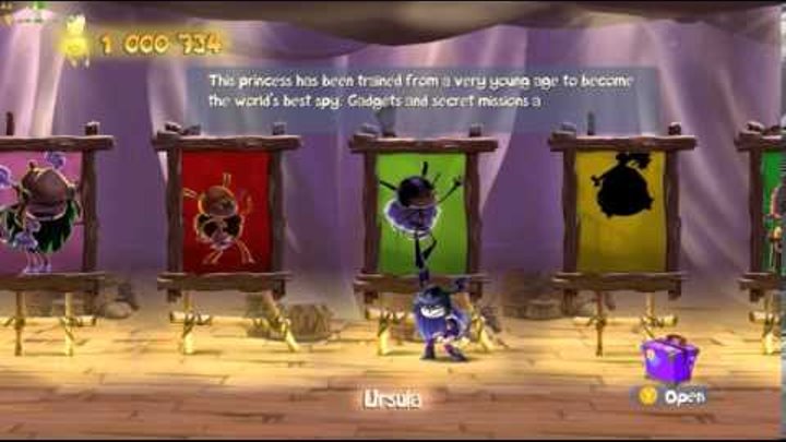 Rayman Legends:All Characters Costumes view